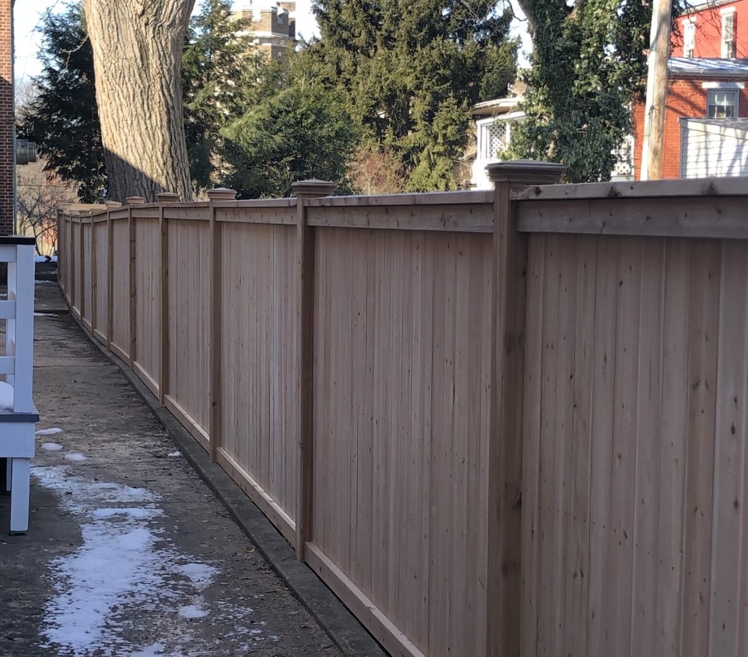 Steel inserts | Frederick Fence Company