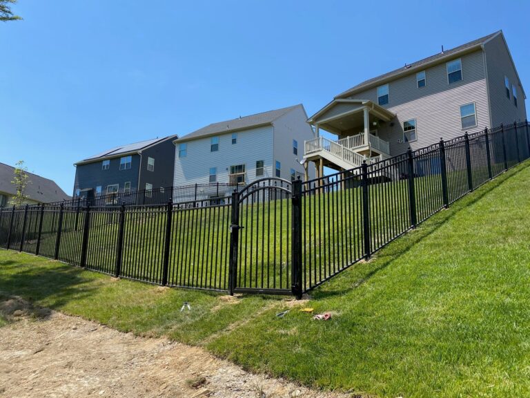 Building a Fence on a Slope: Stepped Fence vs Racked