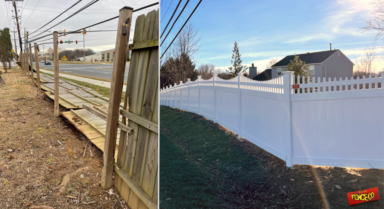 Replacing an Existing Fence | Fence Replacement Project