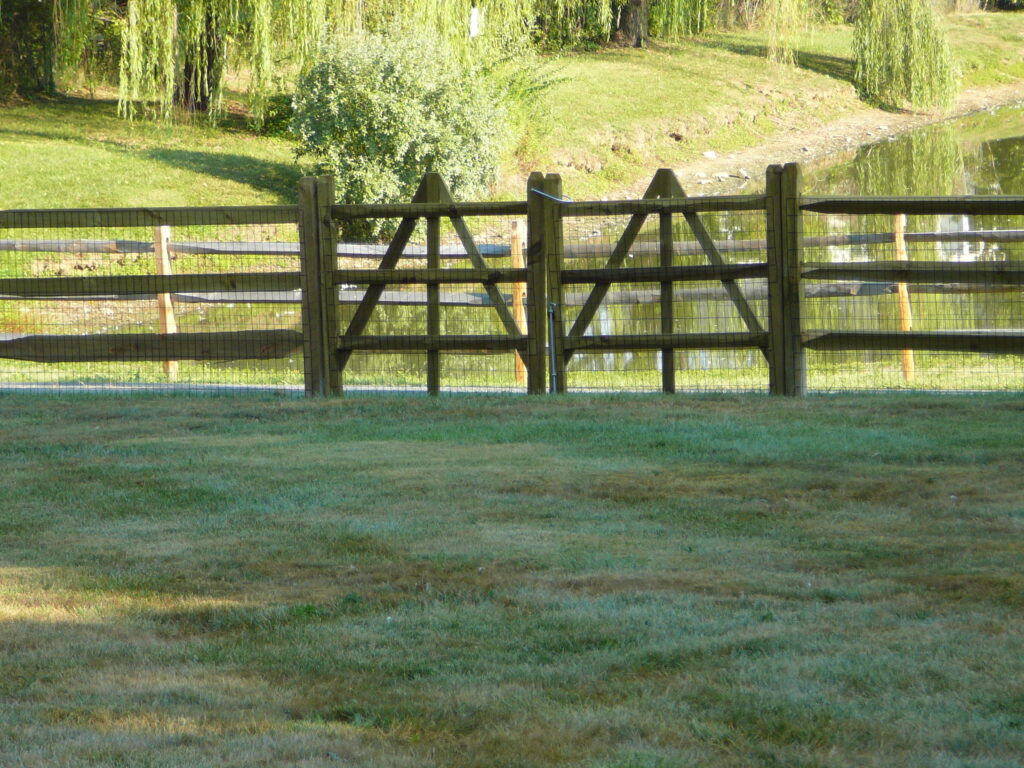 Split Rail Gates | Frederick Fence Company