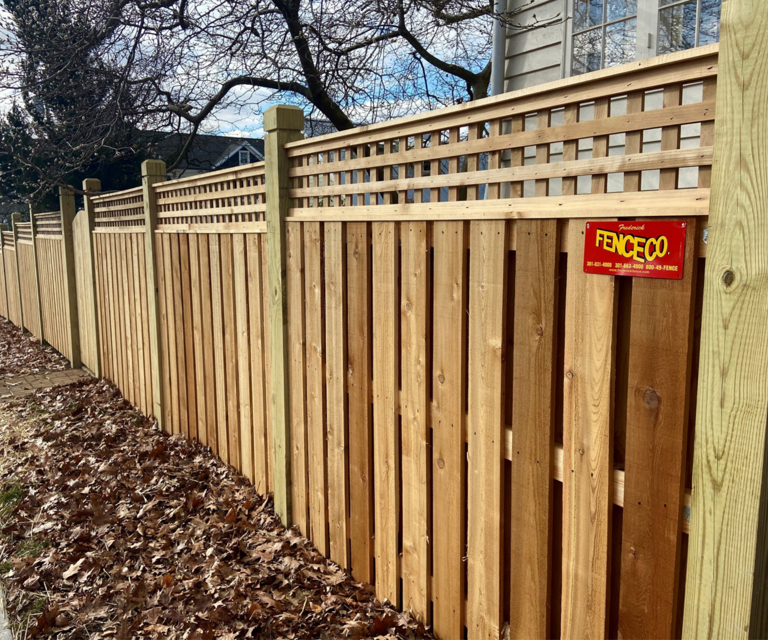 Spindle & Lattice Top Fence Design Options - For Fences & Gates