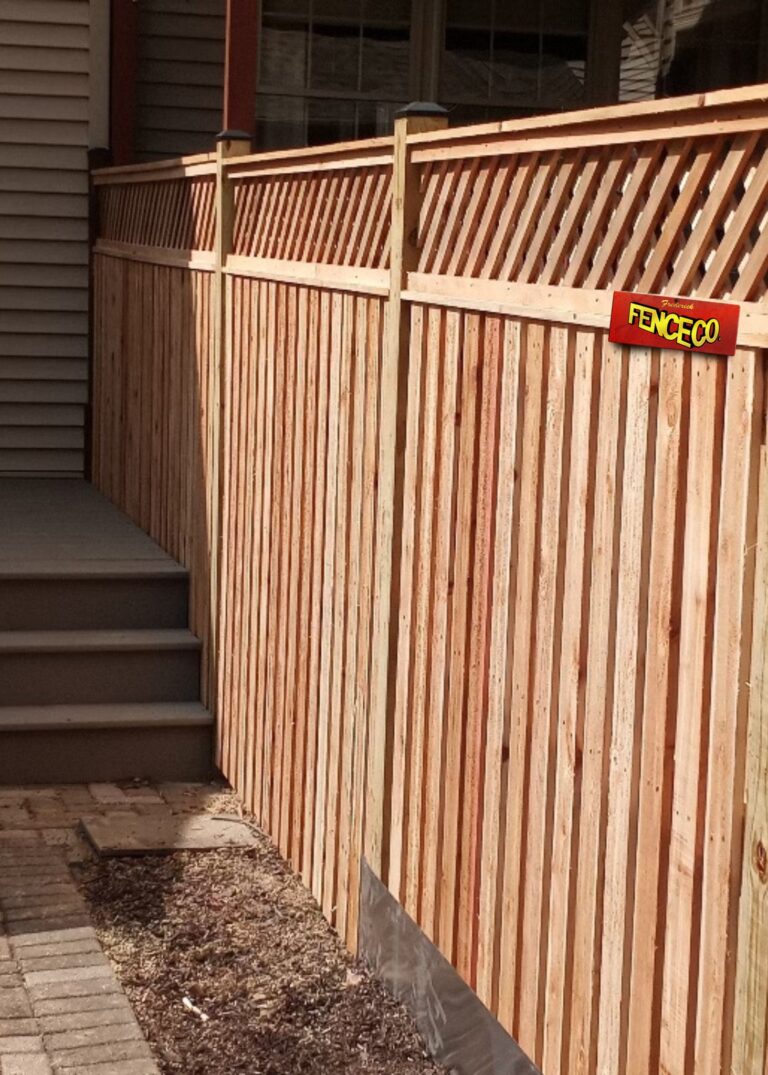 Spindle & Lattice Top Fence Design Options - For Fences & Gates